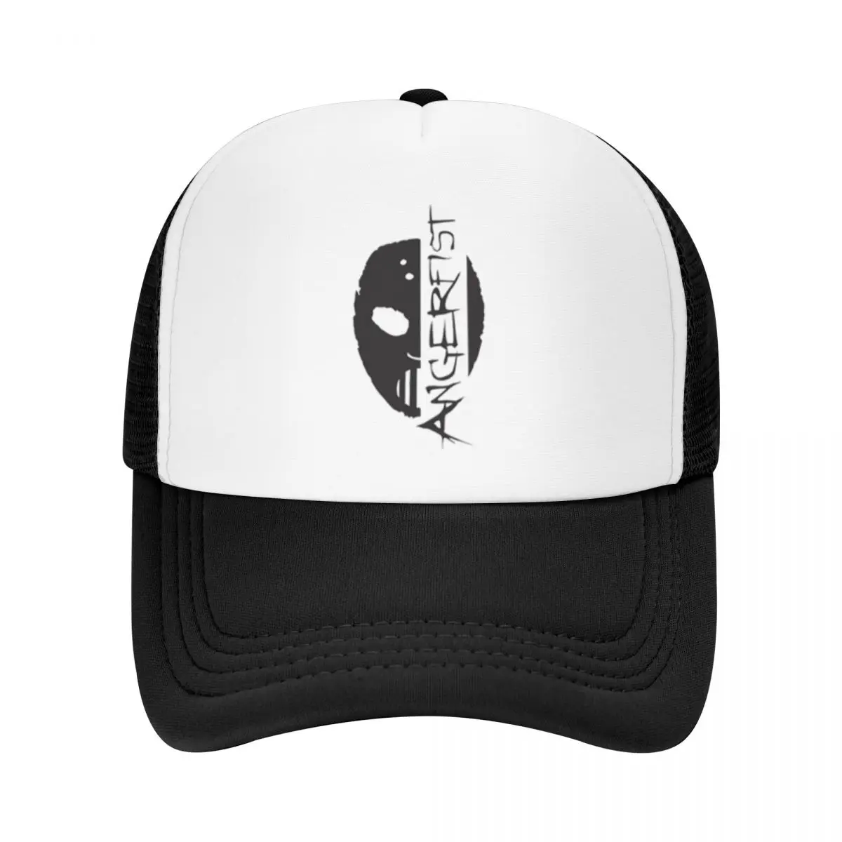 Black-Angerfist-Artistic-Lettering-Hardcore-Unisex-Mesh-Baseball-Cap ...
