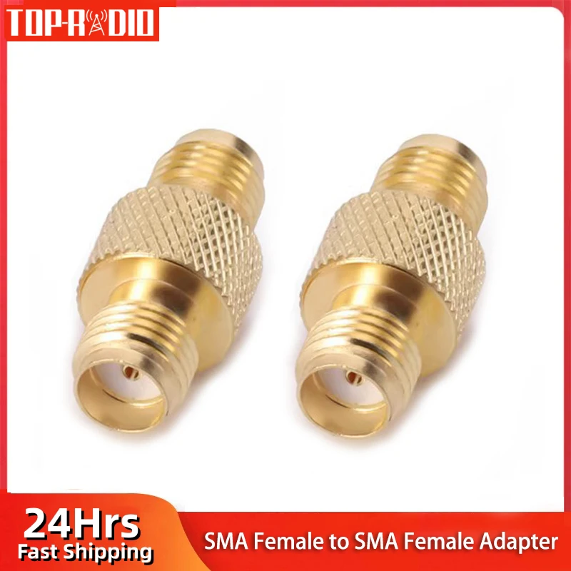 1 Piece RF Coaxial Adapter SMA Female to SMA Female Coax Connector ...