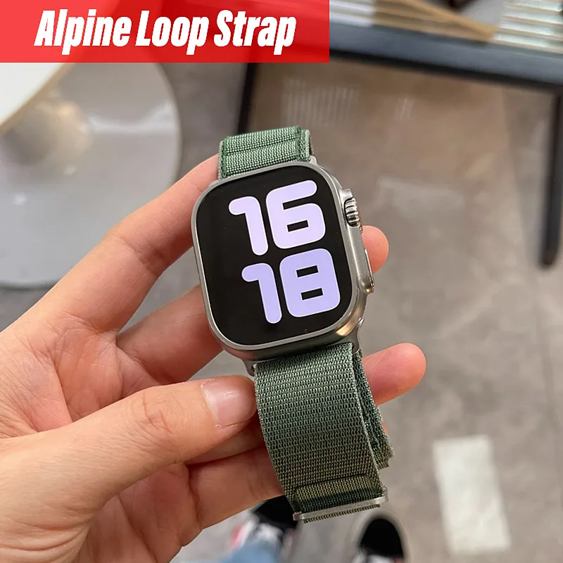 Alpine Loop for apple watch band ultra 2 49mm Series 10 46mm 42mm 40 ...