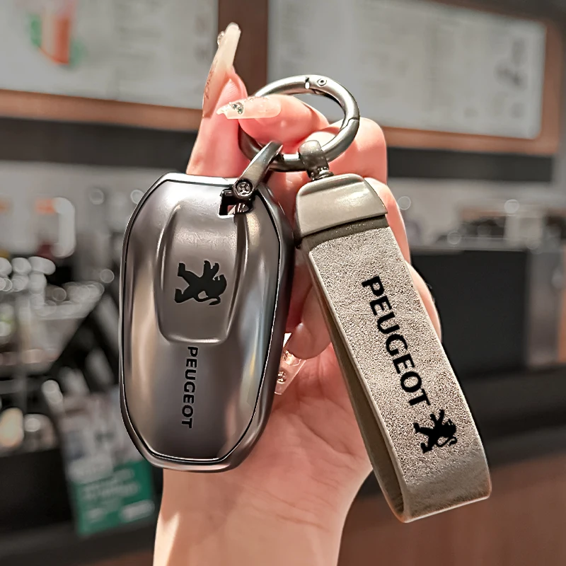 Car-Smart-Remote-Key-Case-Cover-Holder-Shell-For-Peugeot-2008-3008-4008 ...