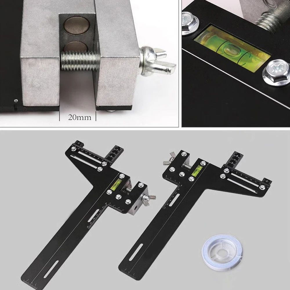 Elevator Guide Rail Alignment Gauge,Lift Ruler Guide,Elevator Guide ...