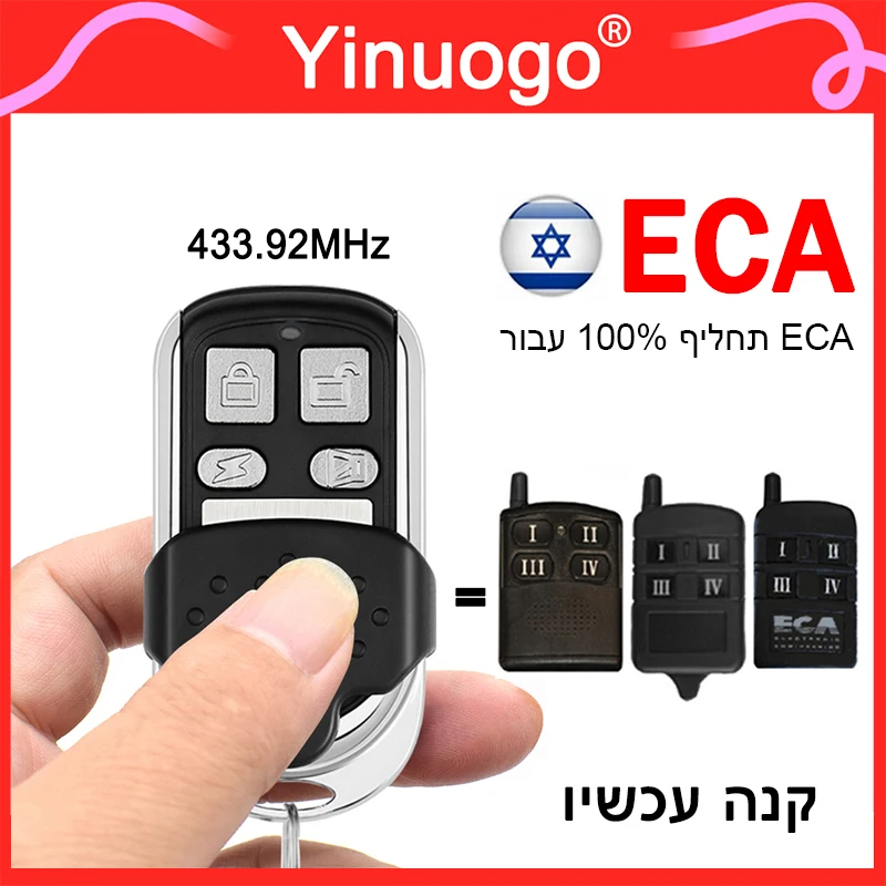 ECA-Garage-Door-Remote-Control-Handheld-Transmitter-For-ECA-81CR-82CR ...