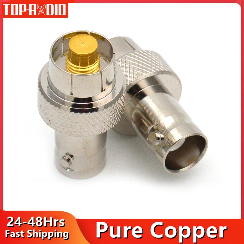 1PC Copper BNC Female to ICOM Antenna Test Head RF Connector BNCK to ...