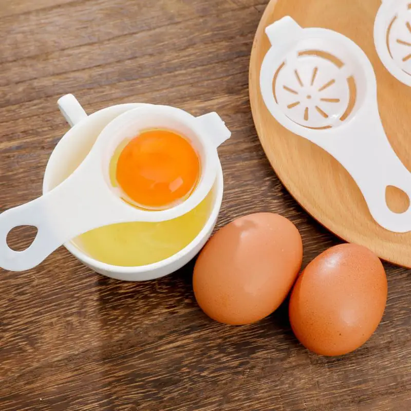 Egg Separator Multifunction PP Durable Household Egg Eggs Yolk Separation Egg White Filter ...