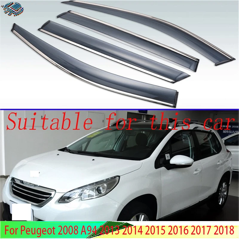 Deflector-protector-contra-la-lluvia-y-el-sol-para-ventana-4-Uds-para ...