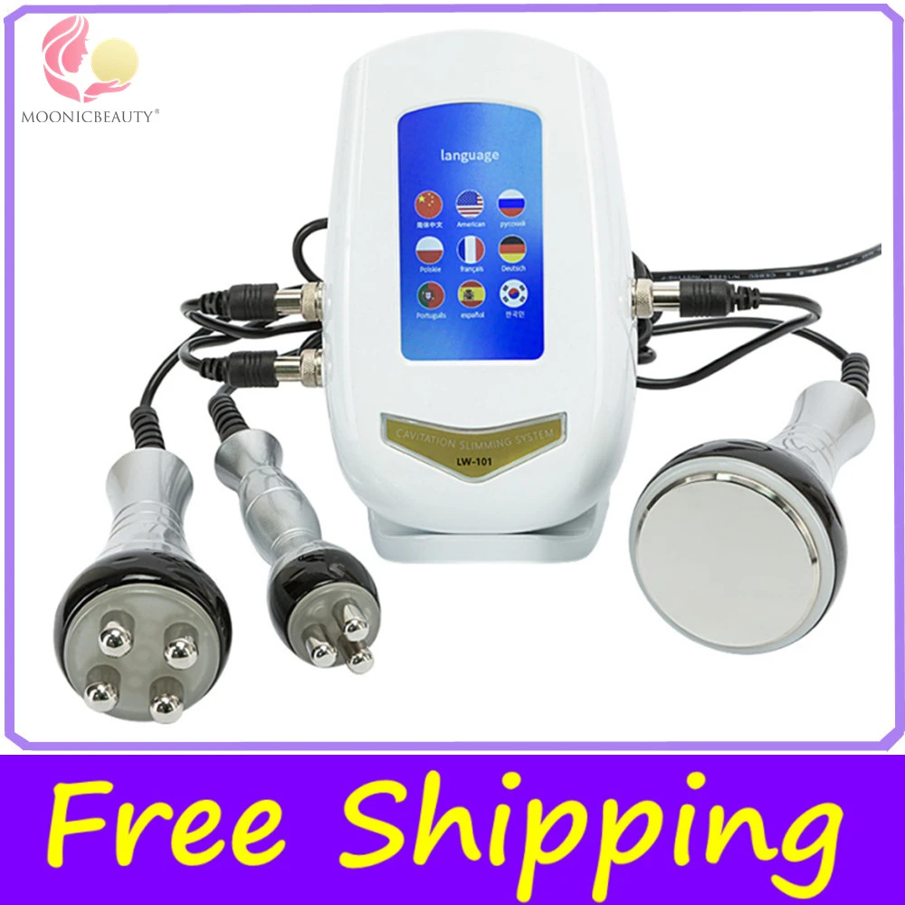 40k Cavitation Ultrasonic Weight Loss Beauty Machine Multi-polar Rf ...