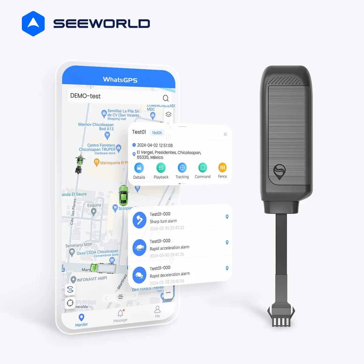 Magnetic lightshow Gps Tracker Gps Live