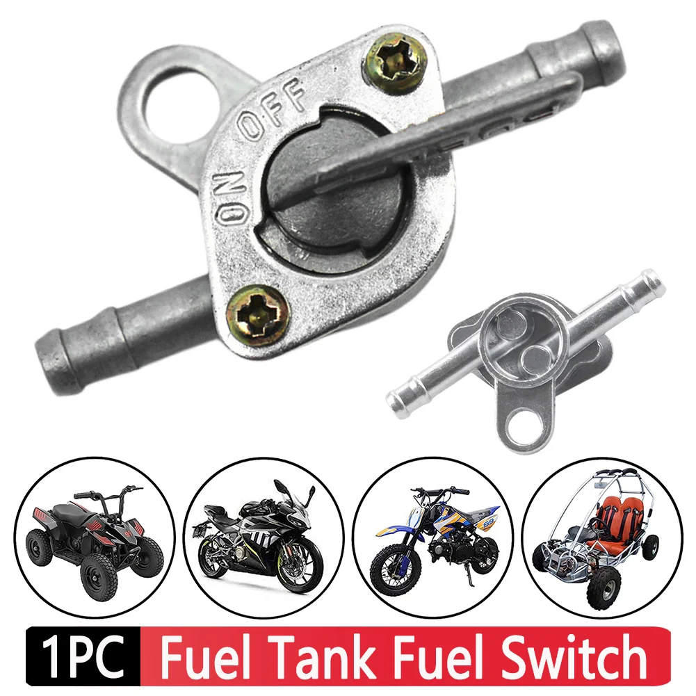 Inline Fuel Tank Tap Filter Petcock Switch Petrol Gas Fuel Tap Petcock ...