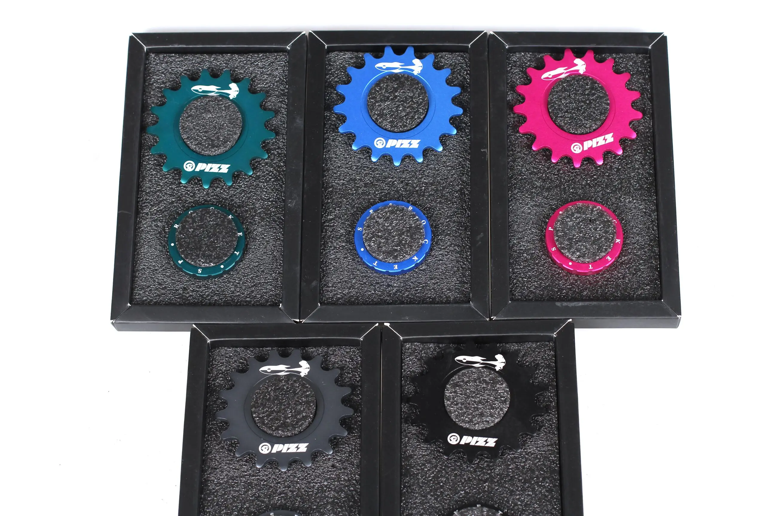 PIZZ-SPROCKET-Fixed-Gear-Bicycle-Wheel-Cogs-Aluminium-Alloy-Sprocket ...