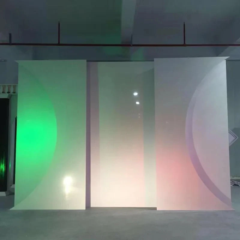 Wedding-event-party-birthday-white-PVC-background-stage-decoration ...