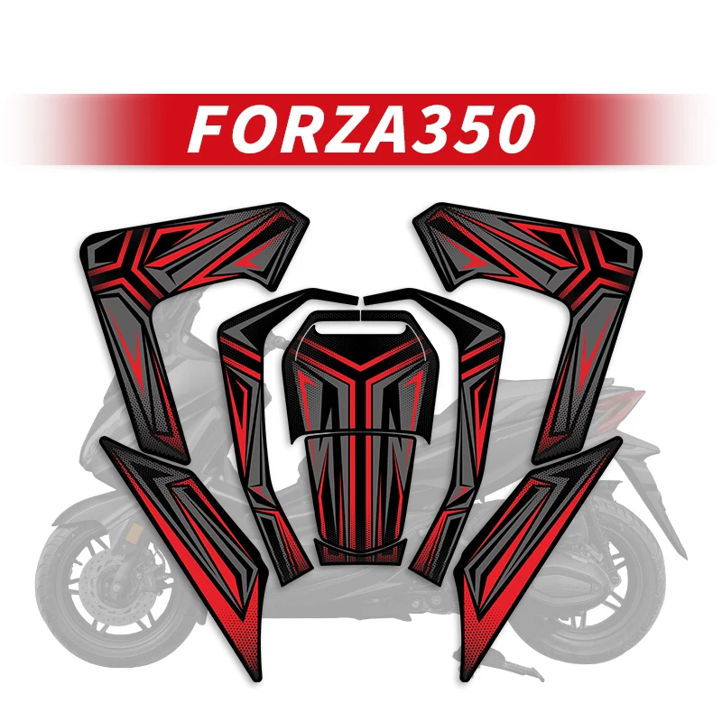 For-HONDA-FORZA350-Bike-Fuel-Tank-Protection-Stickers-Kits-Of ...