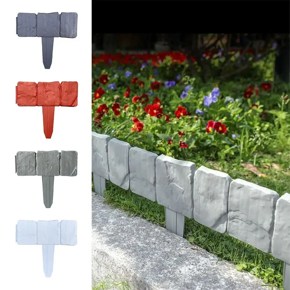 10pcs Garden Supplies Plastic Fence Flower Pot Decoration Pathway ...