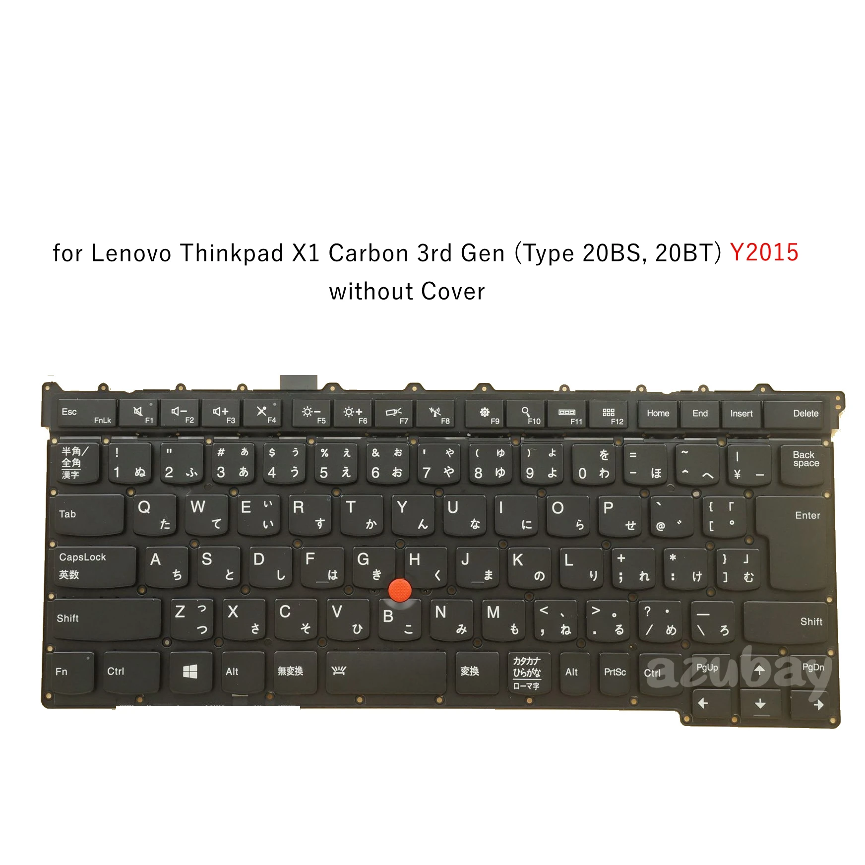 Japanese French AZERTY QWERTZ Keyboard for Lenovo Thinkpad X1 Carbon ...