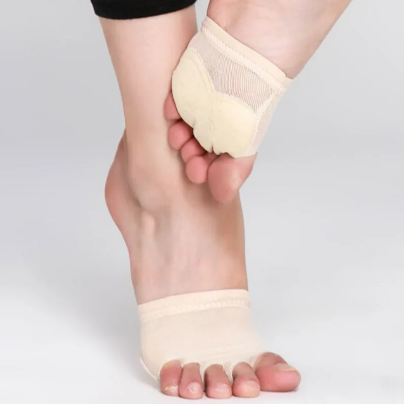 Professional-Belly-Ballet-Dance-Toe-Pad-Practice-Shoes-foot-thong ...