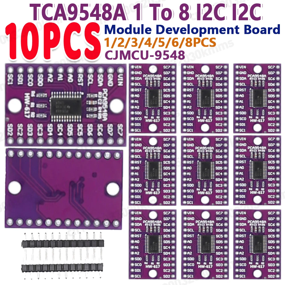 1-10PCS-CJMCU-9548-TCA9548A-1-To-8-I2C-I2C-Module-Development-Board-IIC ...