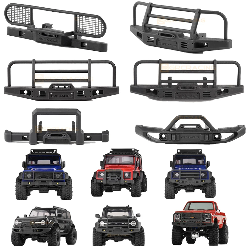 TRX4M-Simulation-Plastic-Front-Bumper-Car-Shell-Accessories-for-1-18-RC ...