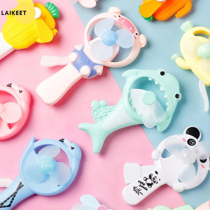 1-Pcs-Cute-Hand-Pressed-Fan-Cartoon-Handheld-Summer-Fan-Manual-Mini ...