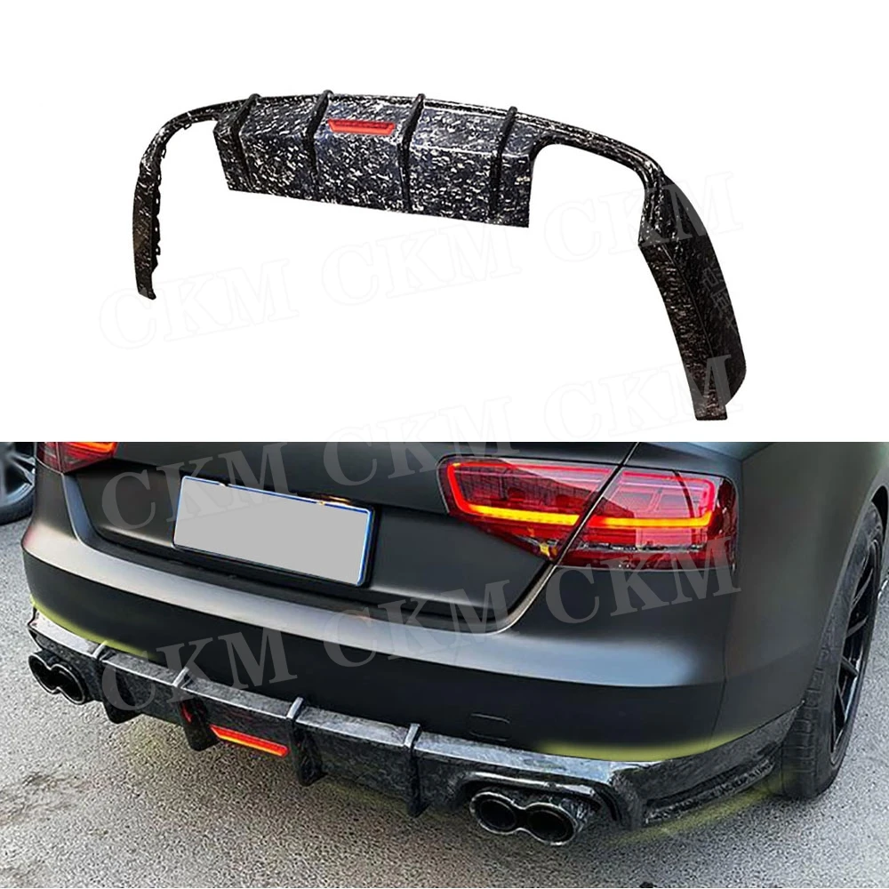 Carbon-Fiber-Body-Kits-Rear-Lip-Diffuser-Spoiler-Aprons-FRP-Car ...