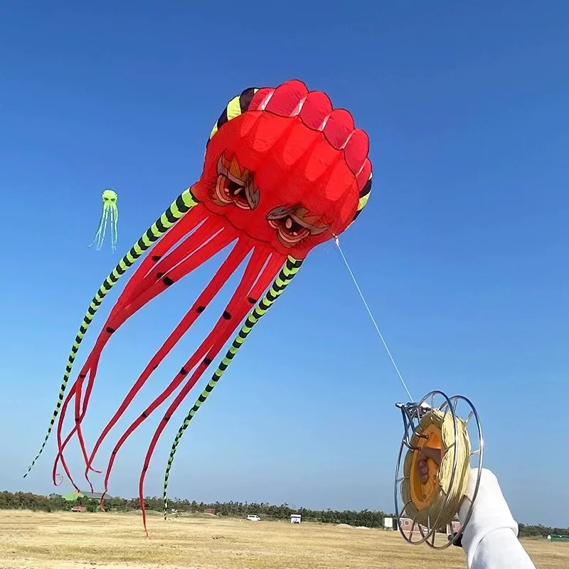 Free-Shipping-800cm-octopus-kites-for-adults-kites-line-professional ...