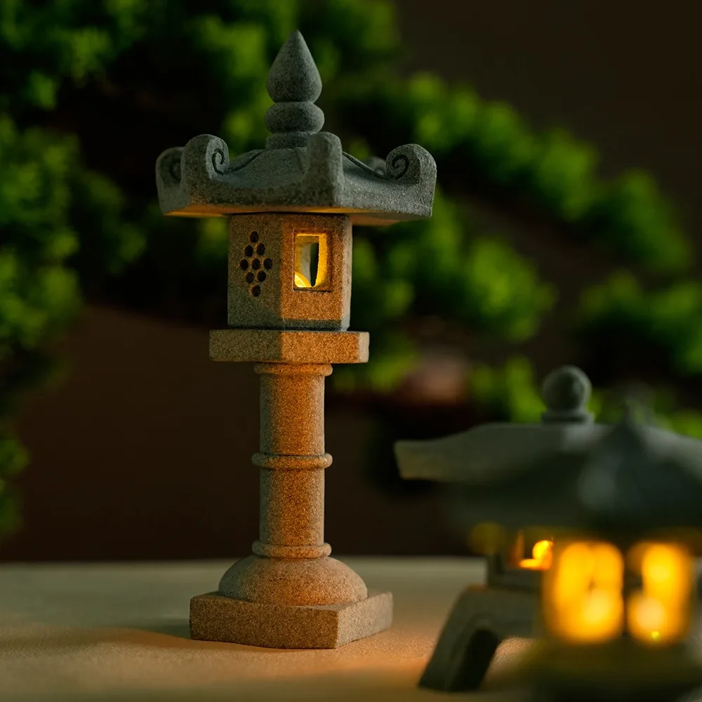 Mini Pagoda Garden Statue – Garden Exploration