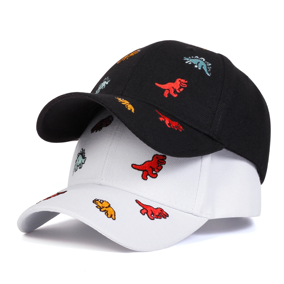 Children-Colored-Dinosaur-Embroidery-Baseball-Caps-Spring-Autumn ...