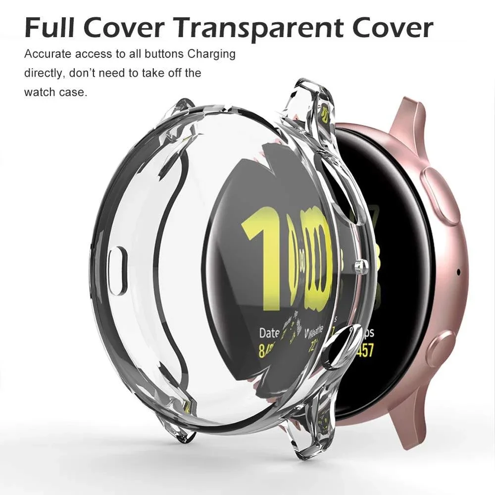 Protector Case For Samsung Galaxy Watch 4 40mm 44mm Cover Coverage ...