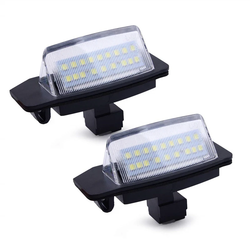 For Mitsubishi Outlander Xl(cw) 2006-2012 Lancer Sportback 2008-2012 Led Number License Plate ...