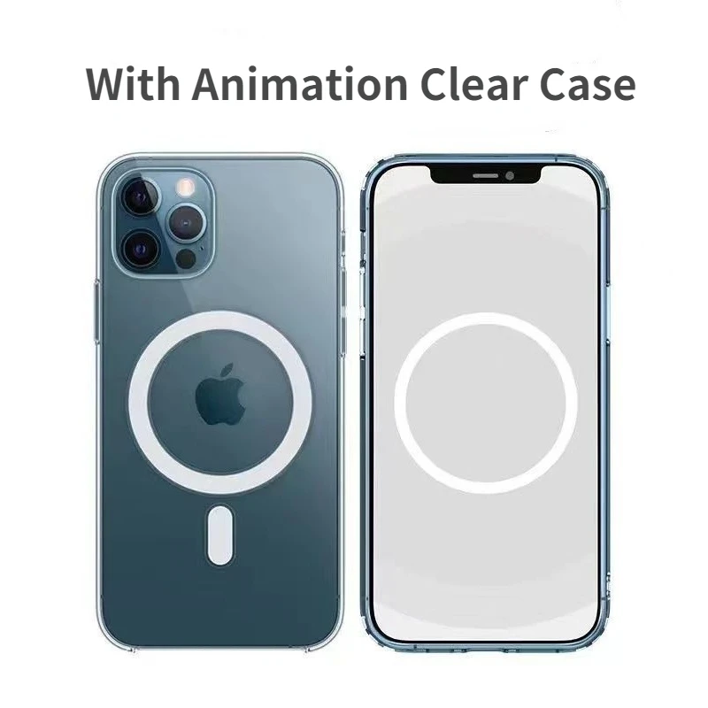 iPhone 13 Pro Max Clear Case with MagSafe and Animation