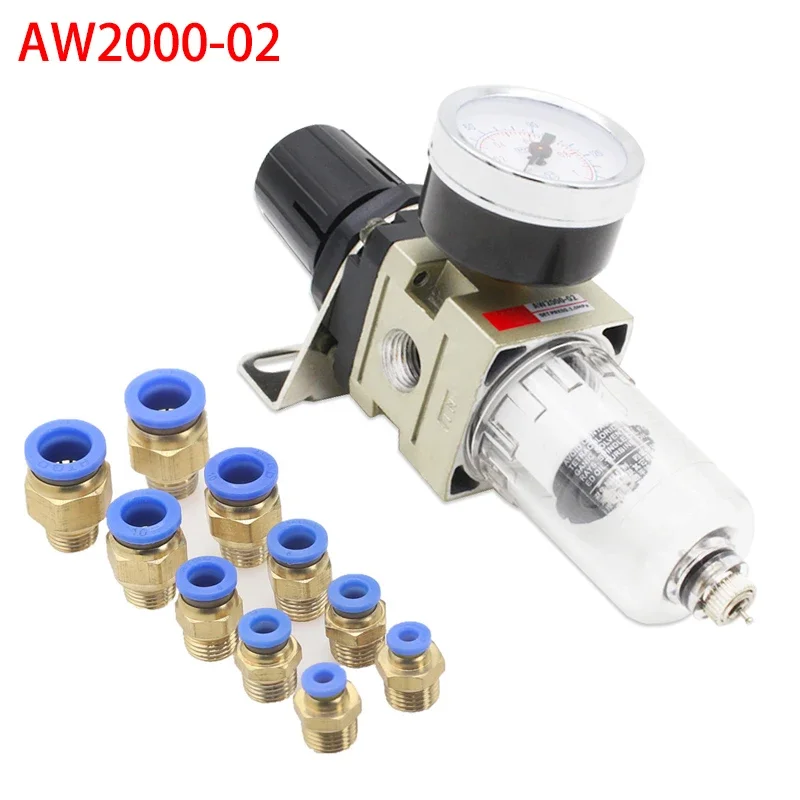 pneumatic-air-compressor-air-pressure-filter-adjustment-valve-aw2000-02 ...