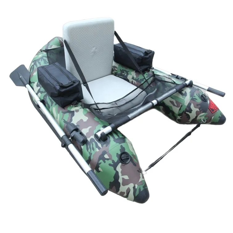 Bluebay-Pvc-Foldable-Fishing-Float-Tube-Fly-Alu-Floor-Water-Rowing-Boat ...