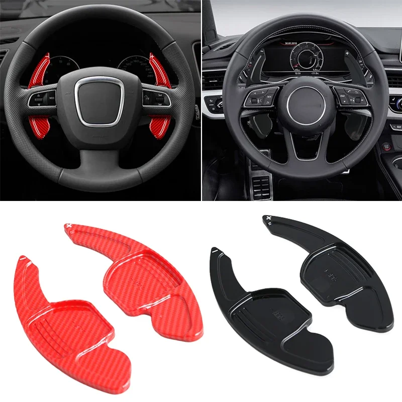 Car-Steering-Wheel-Shift-Paddle-Shifter-Extended-ABS-For-Audi-A3-S3-A4 ...