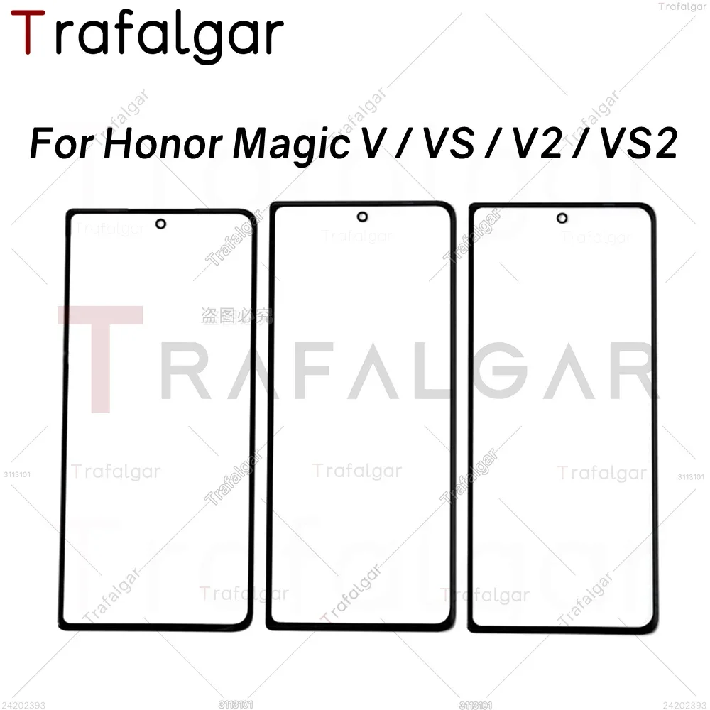 Front Screen Glass For HONOR Magic V V2 VS VS2 Outer Glass Lens+OCA ...