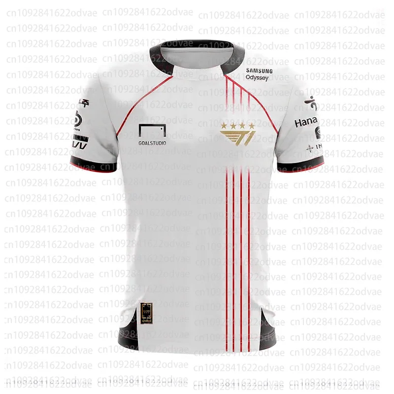 2024-novo-skt-t1-esports-equipe-uniforme-masculino-camiseta-league-of-legends-final-do-mundo ...