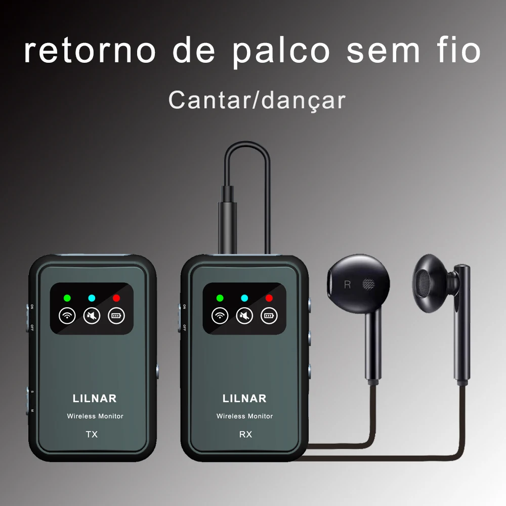 Retorno-De-Palco-Sem-Fio-Wireless-In-Ear-Monitor-System-Stage-Return-2 ...