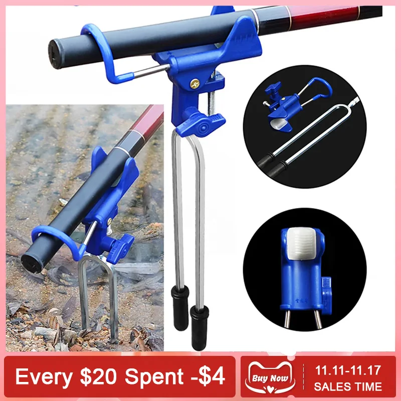 360-Adjustable-Fishing-Rod-Bracket-Universal-Night-Light-Outdoor ...