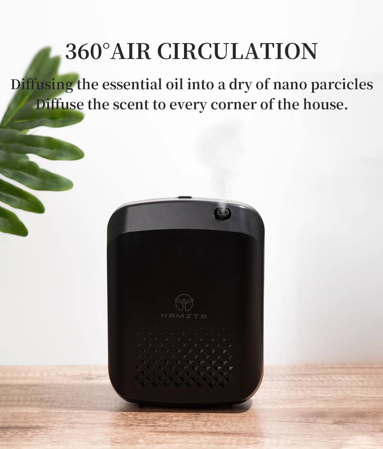 NAMSTE Automatic Essential Oils Aromatherapy Diffuser Home Air ...