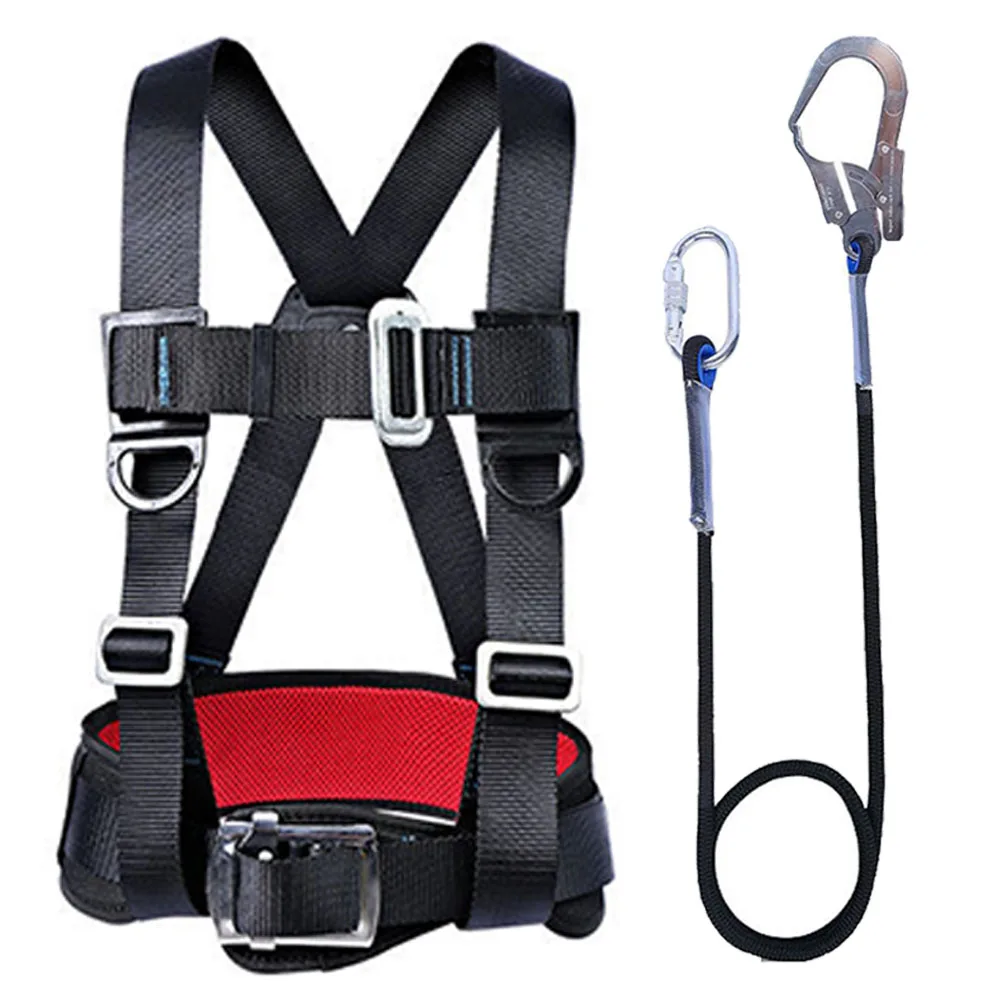 High-altitude Work Safety Belt Safety Ropes Hook Outdoor Rock Climbing ...
