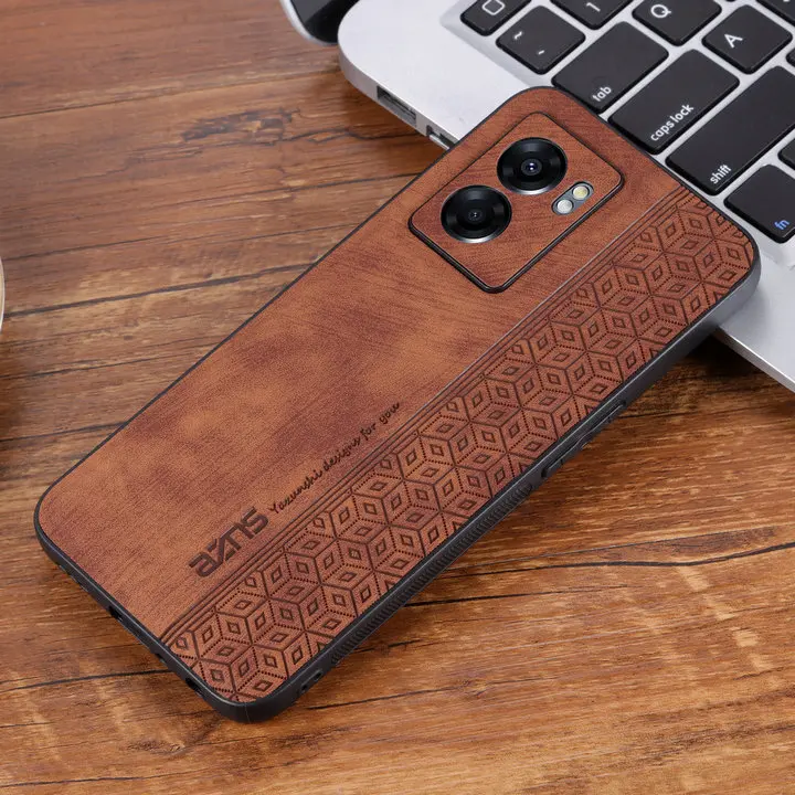 For Oppo A57 A77 A78 5g Shockproof Case For Oppo A96 A76 A 36 Leather ...