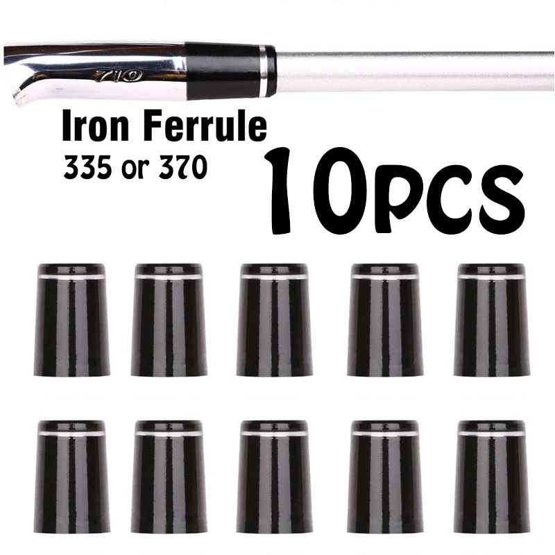 10pcs Plastic Golf Ferrules With Single Ring Fit 0.335 Or 0.370 Tips ...