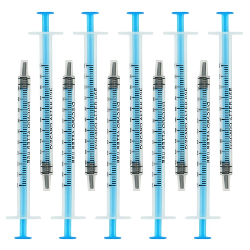 100-Pcs-Disposable-Syringe-Injector-1Ml-Individual-Package-for ...
