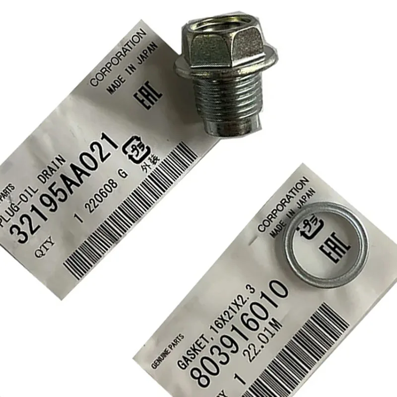 New-Genuine-OEM-32195AA021-803916010-Oil-Drain-Plug-Crush-Washer-Gasket ...