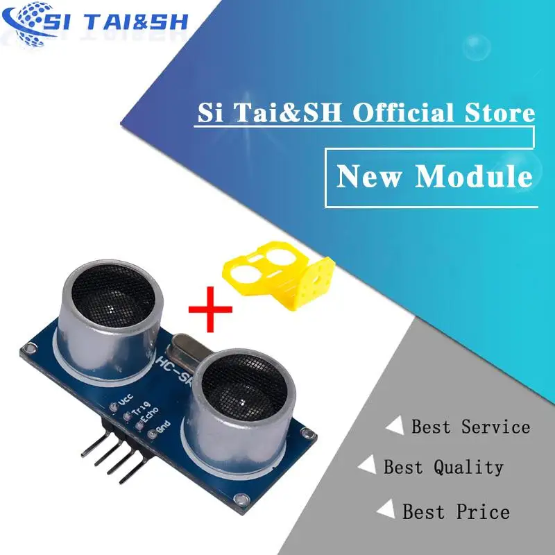 Módulo ultrasónico HC SR04 3,5 5v, Sensor transductor de medición de ...