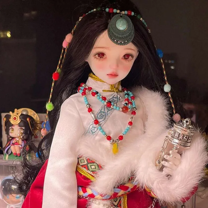 Lila Doll BJD 1/4 Striped Bikini Black Jacket Cool handsome Style Girl ...