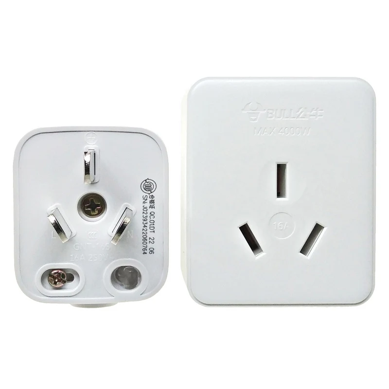 16A China Plug Surface Mount Socket For Air-Con Water Heater Heavy Duty ...
