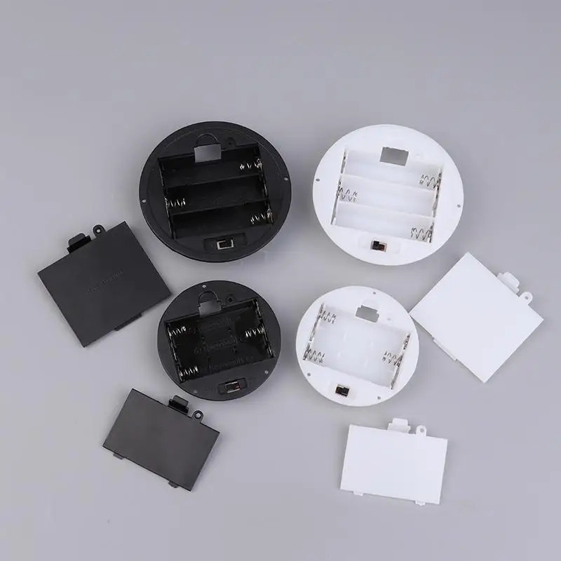 1/3Pcs 3 AAA/AA 4.5V Battery Case With Switch Cover Embedded Battery ...