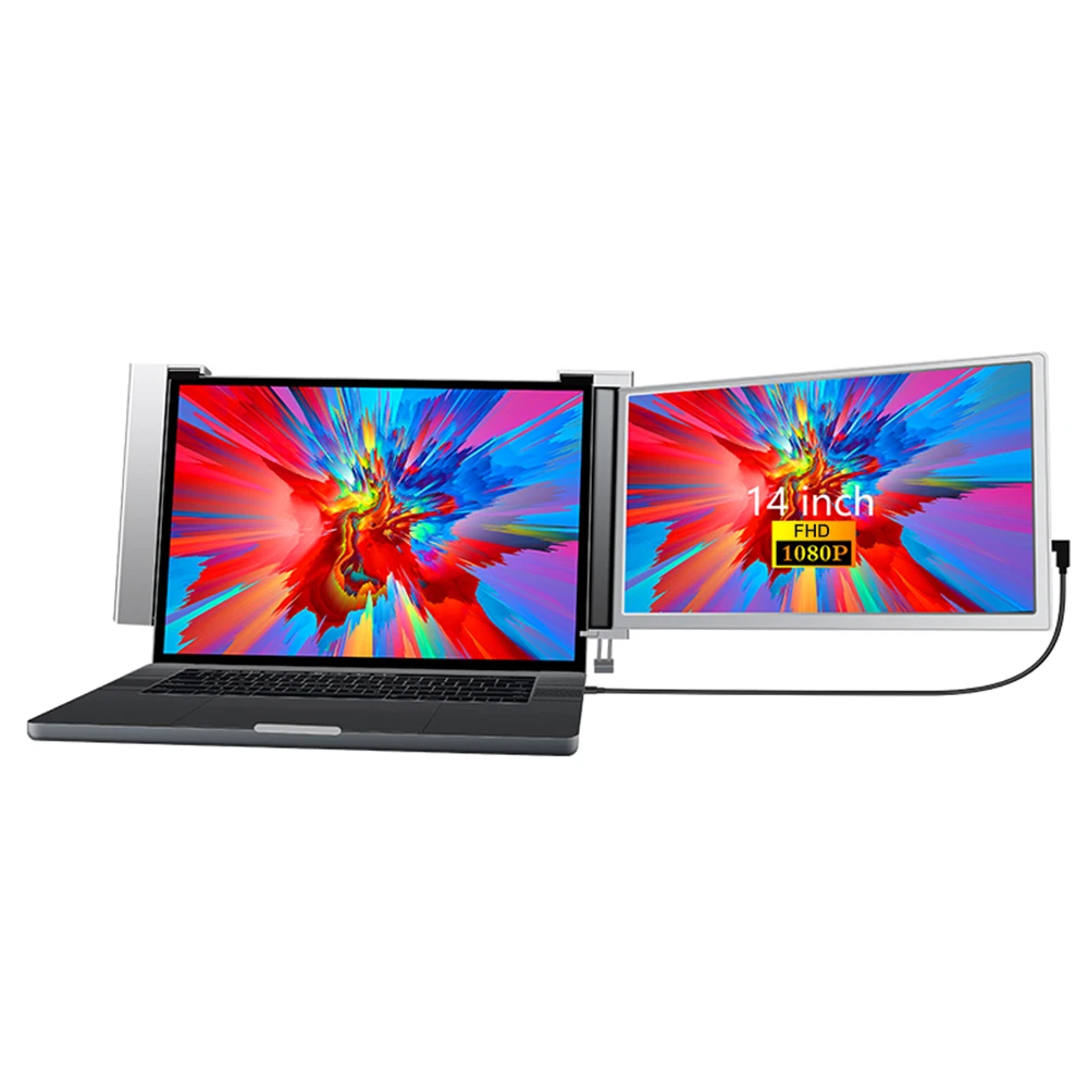 14-inches-Laptop-Expansion-Screen-Portable-Foldable-Monitor-for-Laptop ...