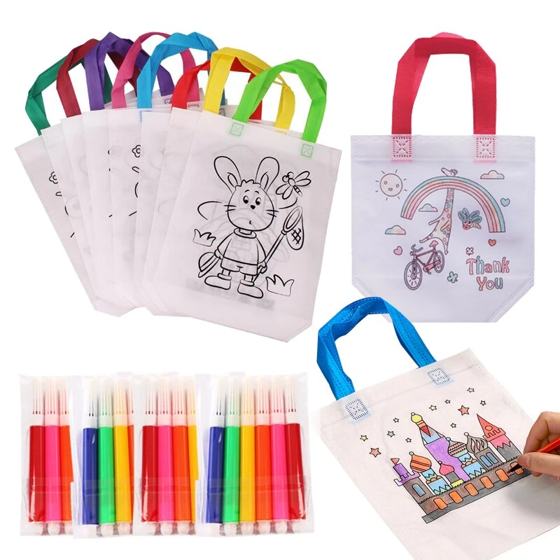 Markers Children | Craft Children | Children Toys | Coloring Bags ...
