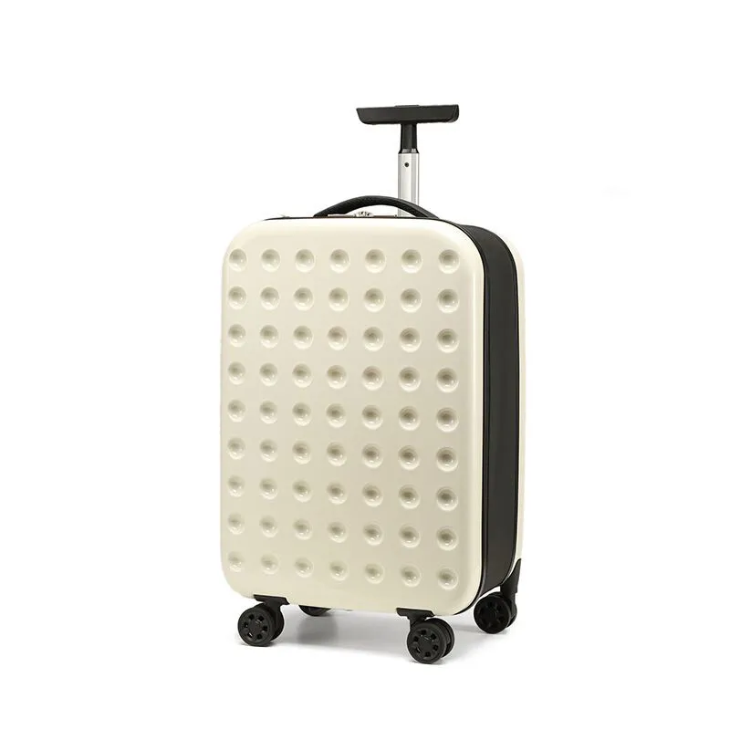 Single-Tube Telescopic Handle Foldable Luggage - 20" Cabin Bag & 24 ...