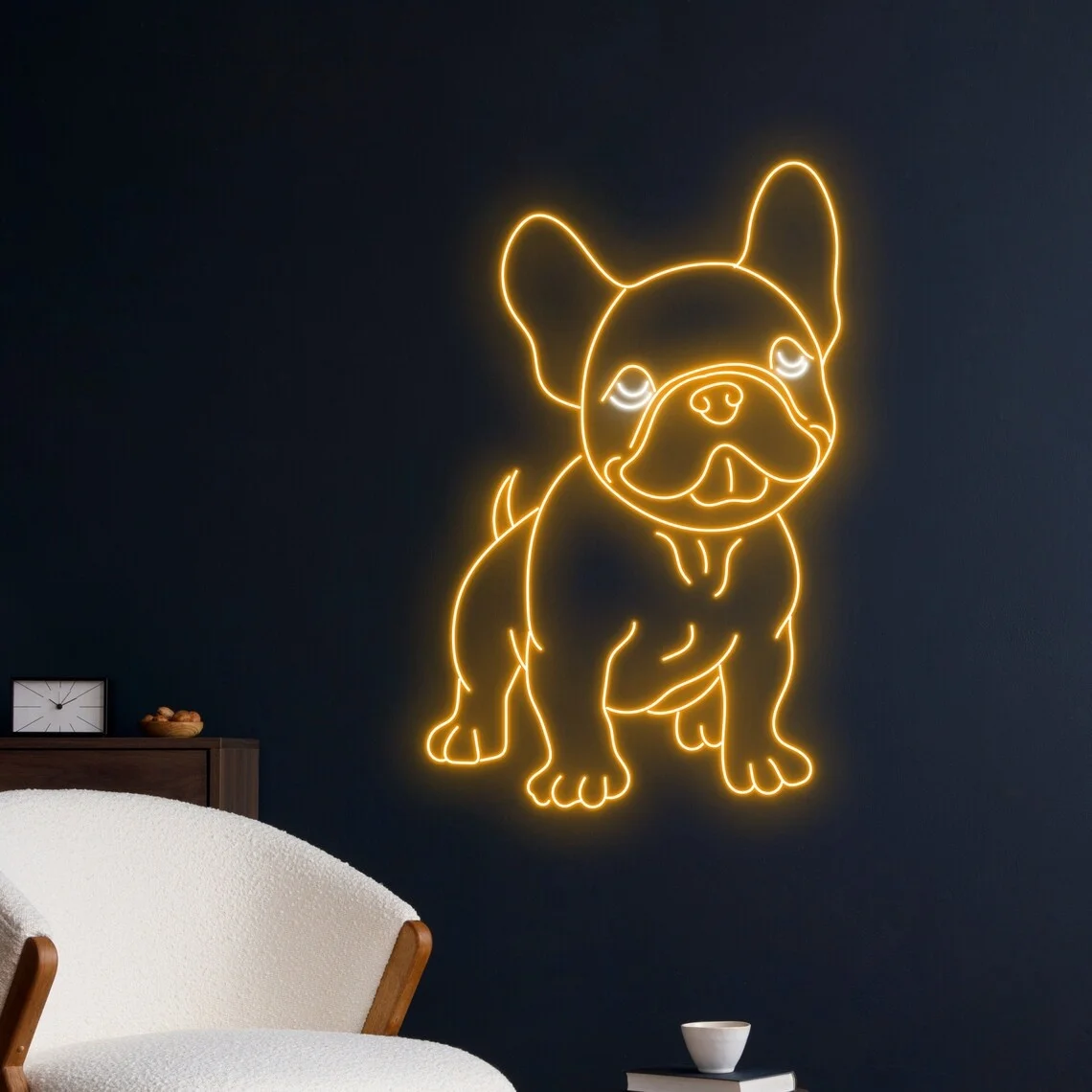 French-Bulldog-Neon-Sign-Bull-Dog-Led-Sign-Bulldog-Dog-Neon-Light-Home ...