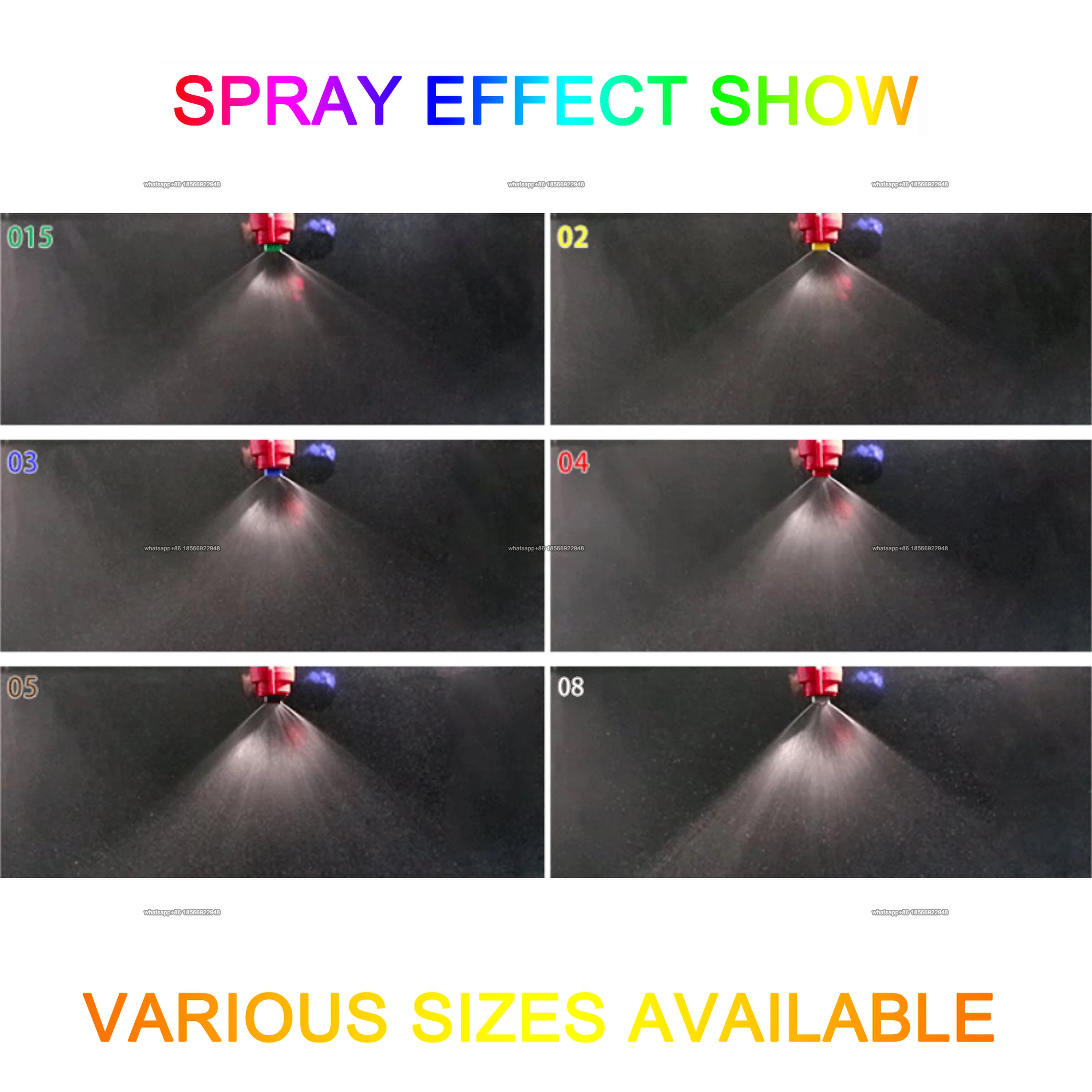 80 degree nozzle 110 degree Binpeng Agricultural sprayer Plastic boom ...